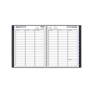 AT-A-GLANCE 2023-2024 Planner, Weekly & Monthly Academic Appointment Book, 8-1/2" x 11", Large, DayMinder, Charcoal (AYC52045)(July 2023-June 2024)