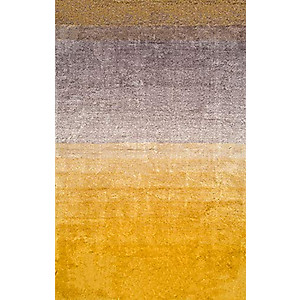 nuLOOM Ana Ombre Shag Area Rug, 5' x 8', Yellow