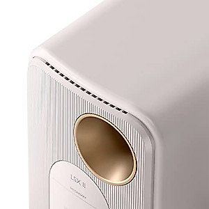 KEF LSX II Wireless HiFi Speaker System (Mineral White)