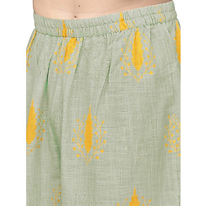 Idalia Women's Cotton Kurta and Palazzo Set Small Multi