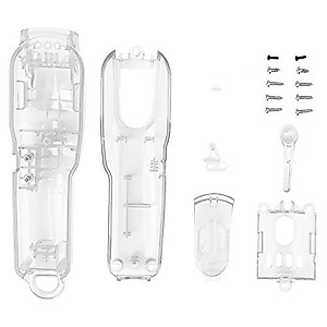 DIY Full Housing Combo, Complete Clipper Cover for Wahl 5-Star Series Magic Clipper Cordless #8148, Super Taper Cordless, Designer Cordless #8591(Trasparent) … (Clear)