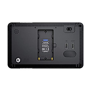 osee T7 7inch Upgraded Version 3000 Nits Ultra Bright Daylight Viewable FHD DSLR Camera Field Monitor 3D LUT HDR Support 4K HDMI Input & Output Including Ball Head AC Power Adaptor and D-tap Cable
