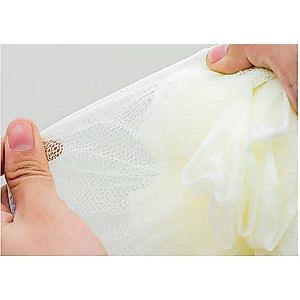 5 Pieces Cute Exfoliating Mesh Pouf Bath Sponge Ball Shower Loofah Loofa Body Scrubber