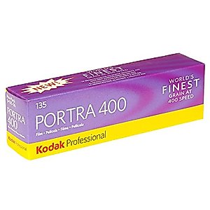 KODAK Portra 400 Professional ISO 400, 35mm, 36 Exposures, Color Negative Film (5 Roll per Pack )