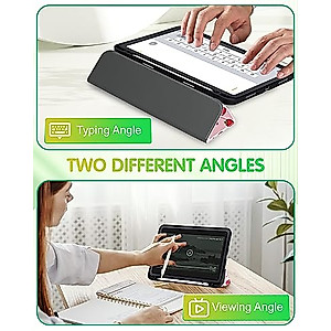 Uppuppy for iPad Air 5th/4th Generation Case 10.9, for iPad Pro 11 Inch Case Girls Cute Kids Women Folio Cover Pencil Holder Strawberry Design Girly Kawaii for Apple iPad Air 5/4 (2022/2020)/Pro 11"