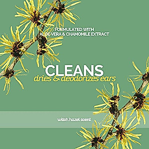 Bark 2 Basics Dog Ear Cleaner, 1 Gallon - All Natural, Witch Hazel, Gentle Aloe Vera and Chamomile Extract Base, Breaks Through Tough Wax and Debris, Soap-Free