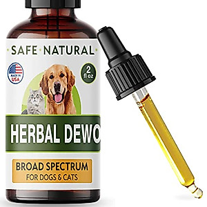 TwoFurFinds Liquid Herbal Cleanse for Cats and Dogs - Homeopathic Control for Pets of All Breeds and Sizes - Puppy and Kitten - USA-Sourced Ingredients - Preventative or Reactive - 2oz