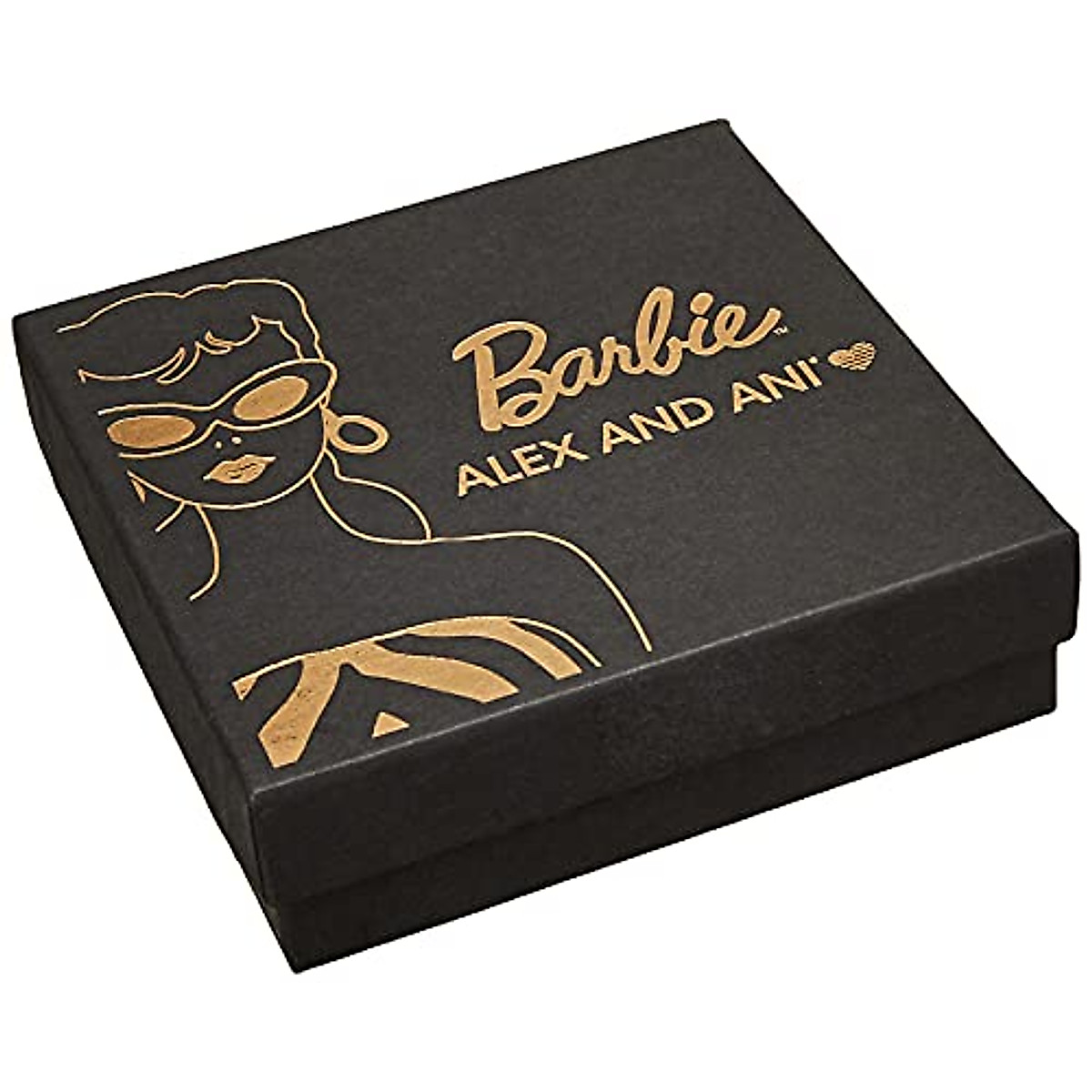 Alex and Ani Barbie Charm Bangle Bracelet/Confidence is Your Best Accessory One Size, Shiny Silver