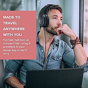 Creative Zen Hybrid (Black) Wireless Over-Ear Headphones with Hybrid Active Noise Cancellation, Ambient Mode, Up to 27 Hours (ANC On), Bluetooth 5.0, AAC, Built-in Mic, Foldable