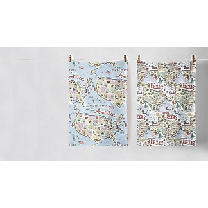 Fish Kiss State Map Multi-Use Towel (New York)