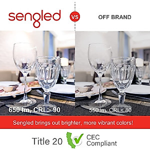 Sengled Alexa Light Bulb, BR30, S1 Auto Pairing with Alexa Devices, Smart Flood Light Bulb That Work with Alexa, Daylight 5000K, E26, Led Lights, 65W Equivalent Recessed, No Hub Required, 2-Pack