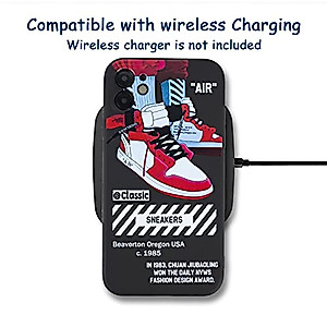 BHISAJYAM Cool for iPhone 11 Case for Boys Men Basketball Sneaker Designer Sports Compatible with iPhone 11 Cases