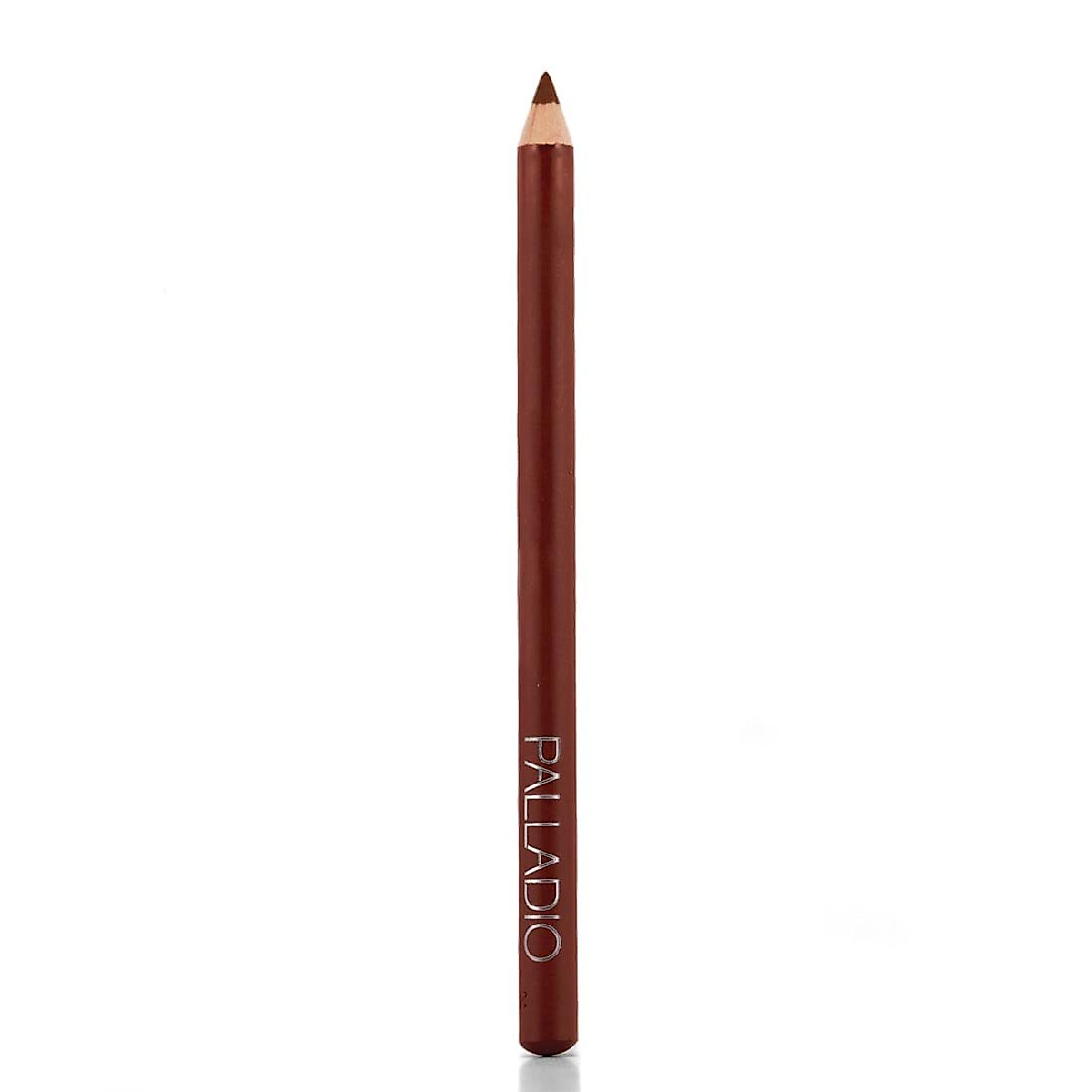 Palladio Lip Liner Pencil, Wooden, Firm yet Smooth, Contour and Line with Ease, Perfectly Outlined Lips, Comfortable, Hydrating, Moisturizing, Rich Pigmented Color, Long Lasting, Walnut