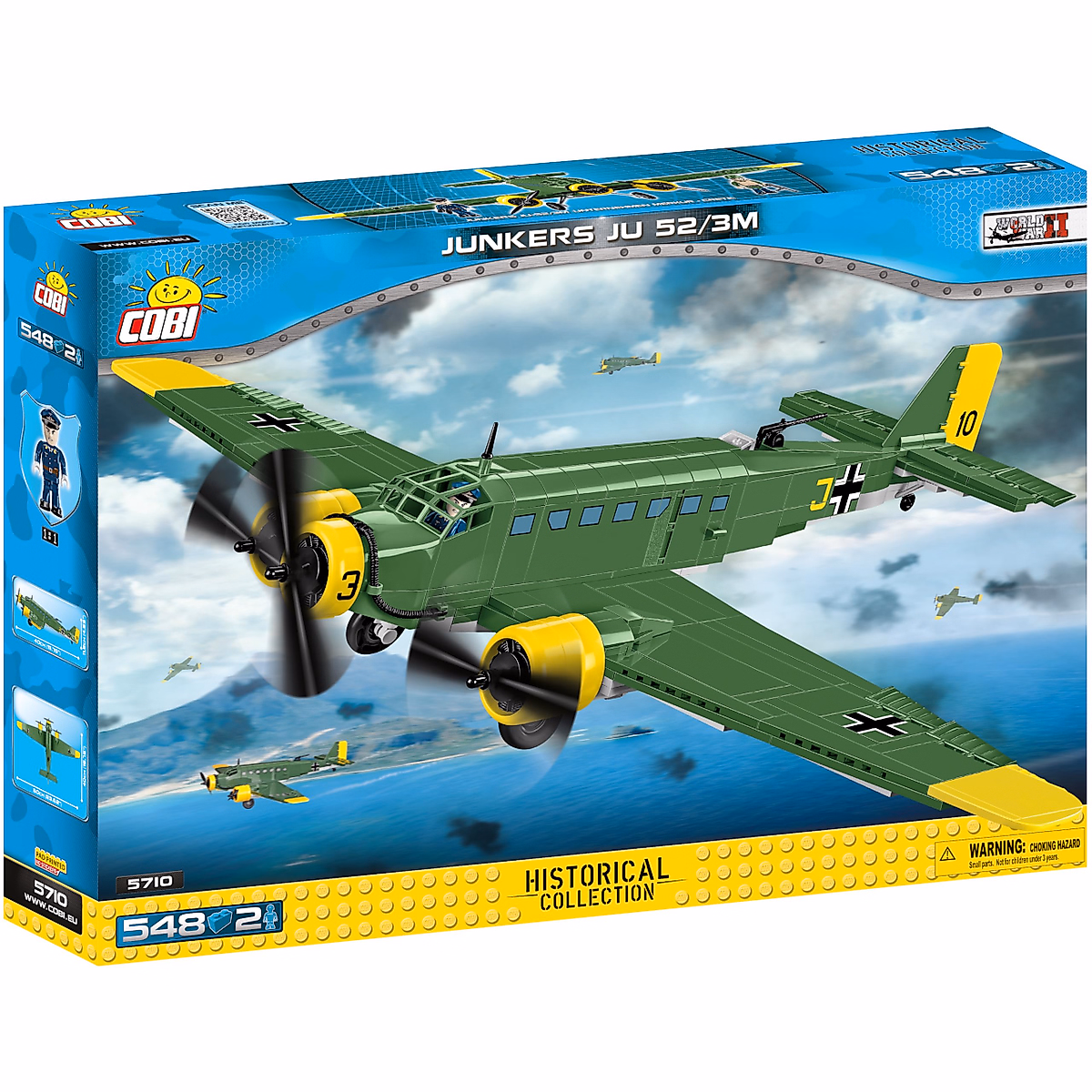 COBI Historical Collection Junkers JU 52 Plane