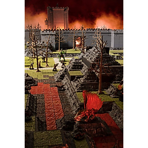 Monster Adventure Terrain- 50pc Tile Expansion Pack-Paintable 1"x1" Tile Set- Amazing Tabletop Terrain in Minutes-Customize Your D&D and Pathfinder Dungeons Your Way