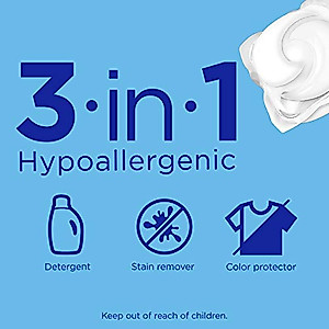 Tide PODS Free and Gentle, Laundry Detergent Soap PODS, HE, 96 Count - Unscented and Hypoallergenic for Sensitive Skin, Free and Clear of Dyes and Perfumes