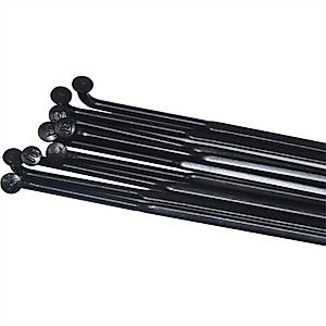 Ultra Light 14g Spokes with Alloy Spokes for Road/J Bend/Straight Pull (Color : J Bend 10pcs)