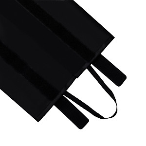 Sunolga 36 Inches Waterproof Door Draft Stopper, Adjustable Twin Under Door Draft Noise Blocker for Bottom of Doors, Black