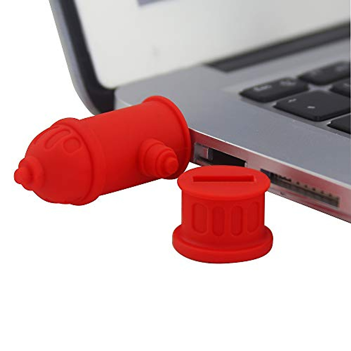 16GB USB 2.0 Flash Drive Fire Hydrant Shape Thumb Drive Jump Drive Data Storage Memory Stick Pendrive