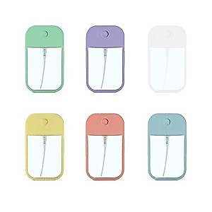 Perfume Refill Bottle, Portable Mini Hand Sanitizer Alcohol Refill Bottle with Spray Pump Cosmetic Container YW