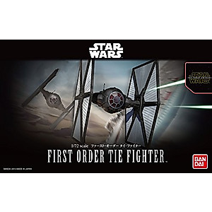Bandai Hobby Plastic Model First Order Tie Fighter Star Wars: The Force Awakens Kit (1/72 Scale)