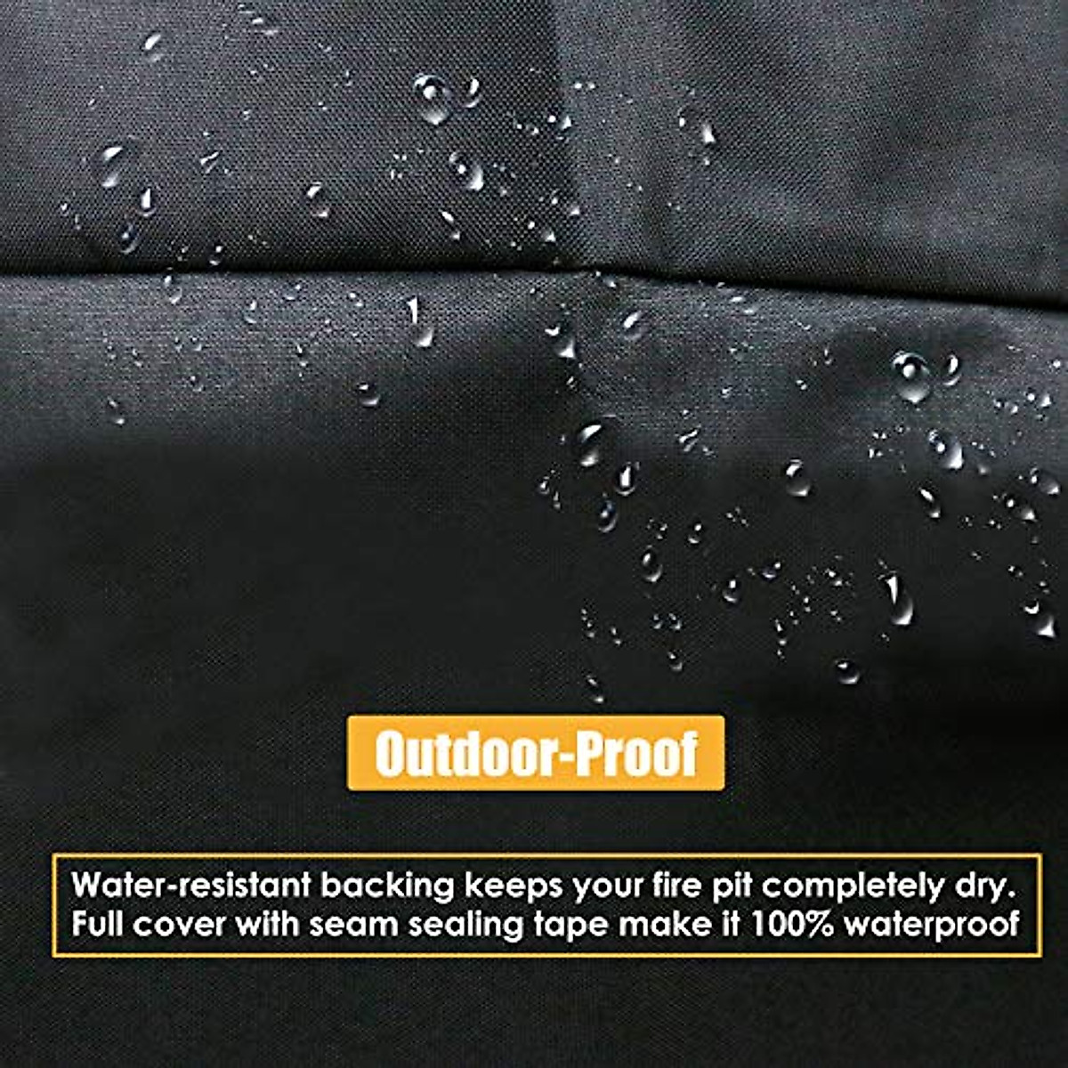 Uniflasy Heavy Duty Patio Cover for Camp Chef 2 Burner Stoves, Fits OSD-60LW, EX-60, CC-60, DL-60, DC-60LW, DH-280, DH-170, SOC-60, UV and Water Resistant Double Stove Cover