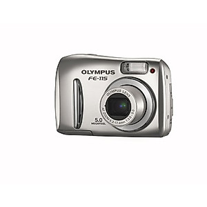 Olympus FE-115 5MP Digital Camera with 2.8x Optical Zoom