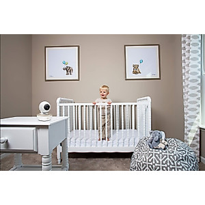 Motorola Video Baby Monitor - 2 Wide Angle HD Cameras with Infrared Night Vision and Remote Pan, Tilt, Zoom - 5-Inch LCD Color Display with Split Screen View, Room Temperature and Sound Alert MBP50-G2