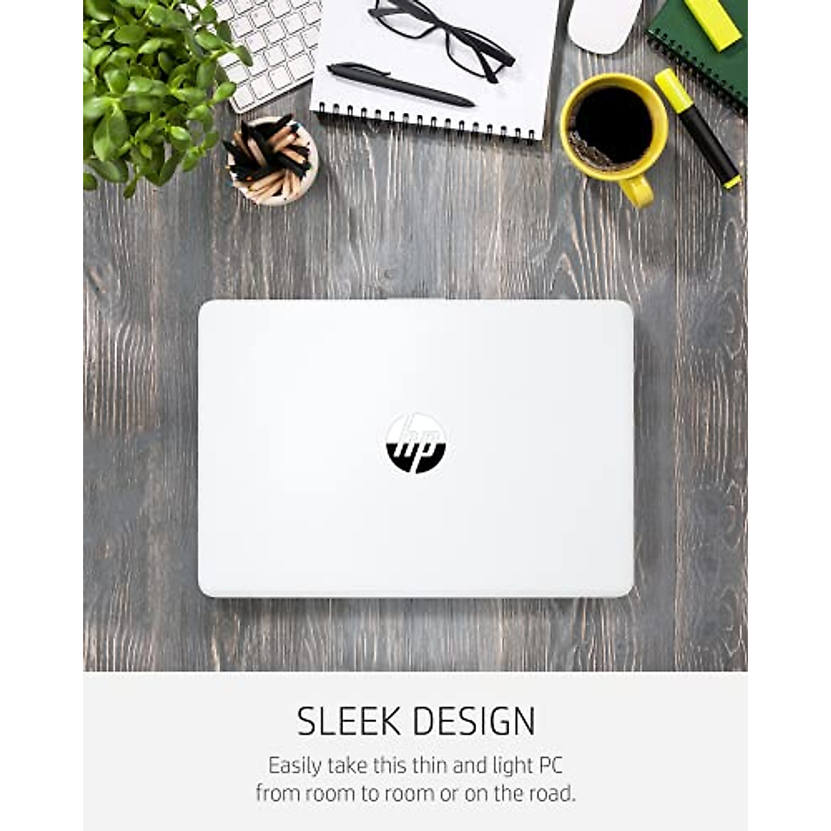 HP Stream 11 Laptop, Intel Celeron N4020, 4 GB RAM, 64 GB Storage, 11.6” HD Anti-Glare Display, Windows 11, Long Battery Life, Thin & Portable, Includes Microsoft 365 (11-ak0040nr, 2021 Diamond White)