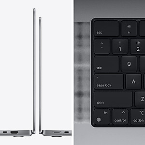 (CTO) Apple 14-in MacBook Pro M1 Max 10-core CPU 24-core GPU chip - 512GB SSD 32GB Space Gray (Fall 2021) - Z15G001WE