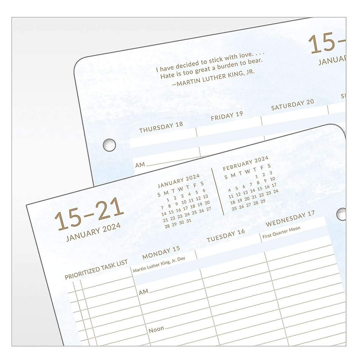 FranklinCovey - Simplicity for Moms Weekly Ring-Bound Planner (Classic, Jan 2024 - Dec 2024)