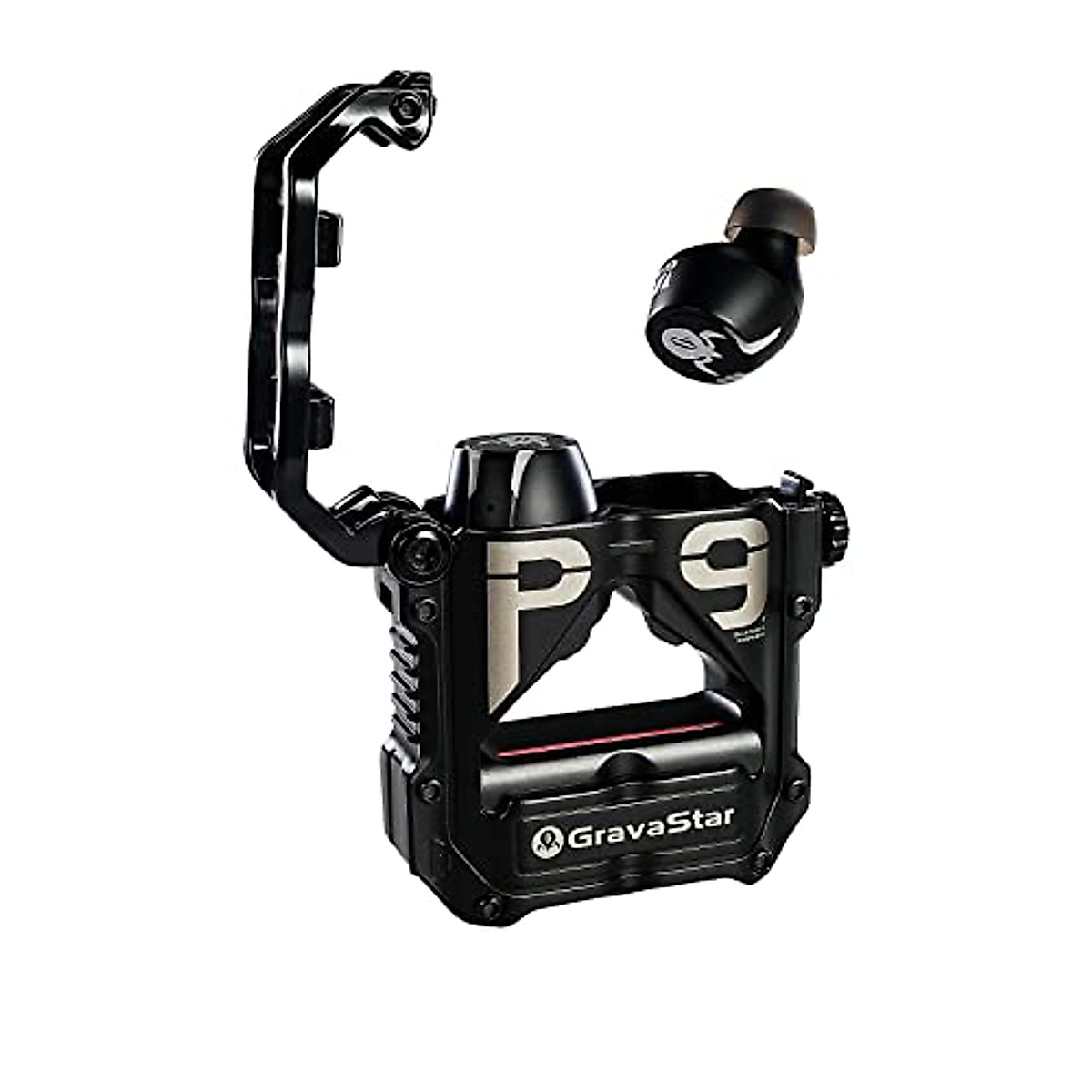 Gravastar Sirius Pro Wireless Earbuds, Bluetooth TWS Earbuds with 16 Hours Playtime, Deep Bass 3D Stereo, Headphones for iPhone/Android(Matt Black)