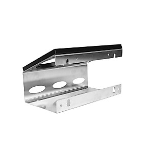 Fish Fighter Camping Propane Tank Holder | Mini Propane Bottle Rack - 2 Bottle Holder | Wall Mounted - Holds Two 16oz Propane Tanks