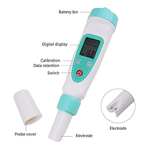 Y-LKUN Water Quality Meter Digital Salinity PPM Meter for Salt Water Pool Food Salt Salty Brine Meter Hydrometer Aquarium Tester Measuring Tool Moisture Meter