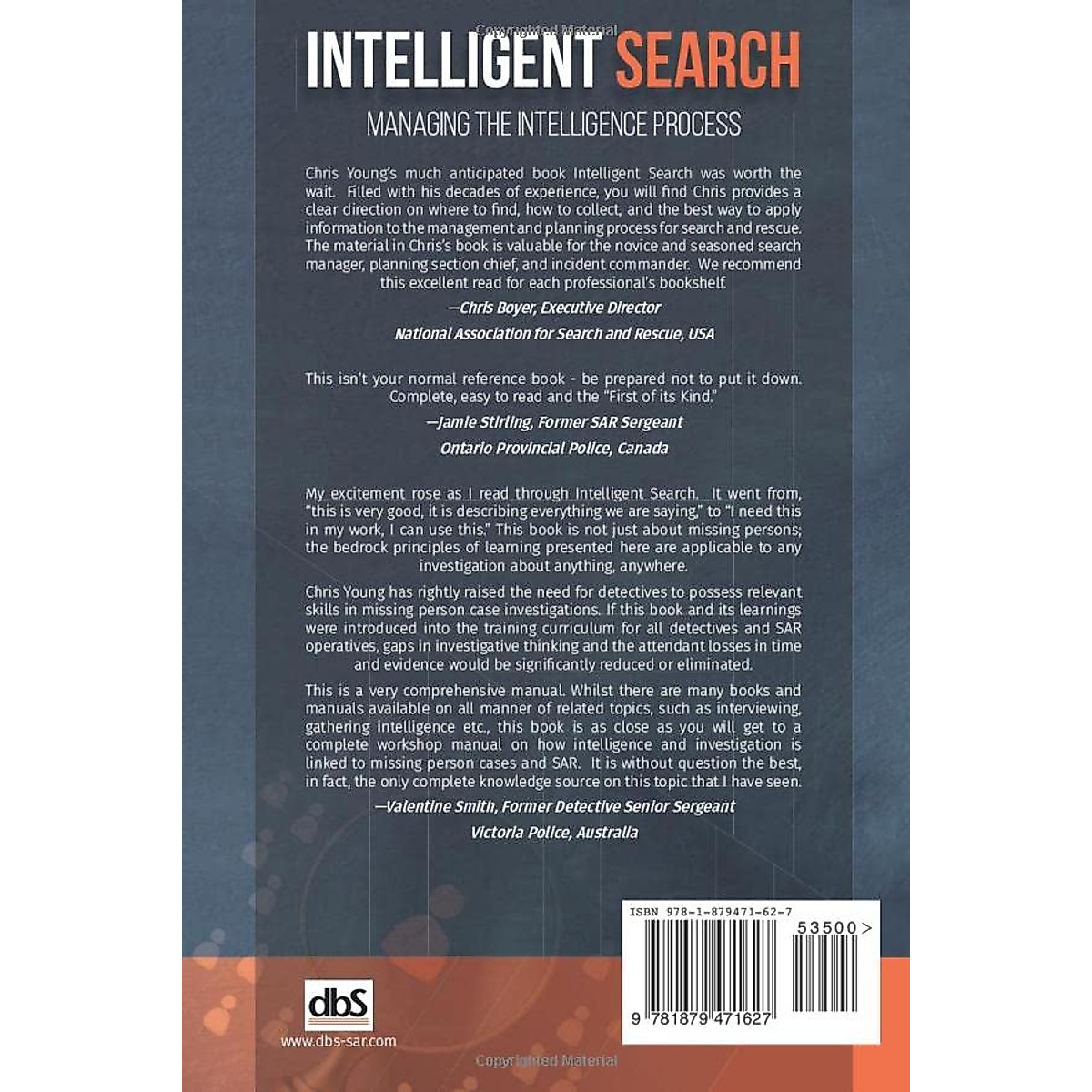 Intelligent Search: Managing the Intelligence Process in the Search for Missing Persons