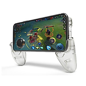 YFP Integrated Handheld Mobile Game Controller Compatible with Apple and Android Phones Mobile Controller L1R1 Mobile Game Trigger Joystick Gamepad
