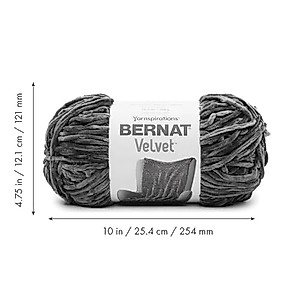 Bernat Velvet Pine Yarn - 2 Pack of 10.5oz/300g - Polyester - #5 Bulky - 315 Yards - Knitting & Crochet