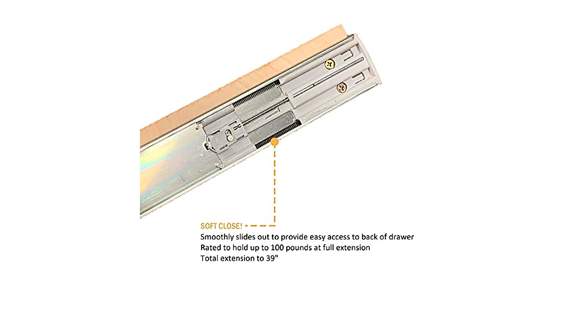 COUVER Soft Close Cabinet Organizer - Quick Installation