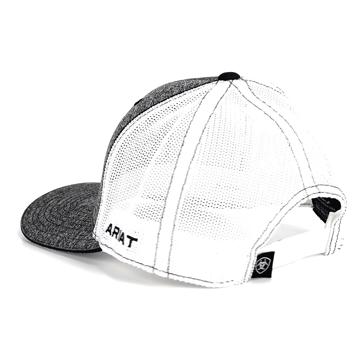 ARIAT Men's Flexfit 110 Patch Logo Snapback, Black