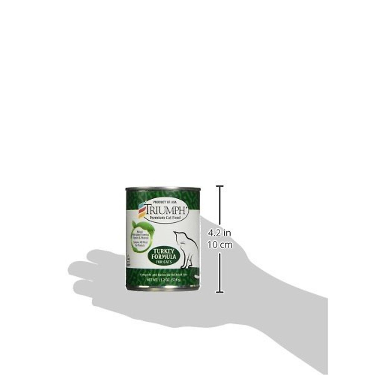 Triumph Turkey Canned Cat Food, Case Of 12, 13 Oz.