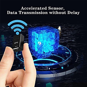 GPS Tracker for Vehicles, Mini Magnetic GPS Real Time Car Locator, Micro GPS Tracking Device, Full Global Coverage Long Standby GSM SIM GPS Tracker for Vehicle, Car, Person Location. No Subscription
