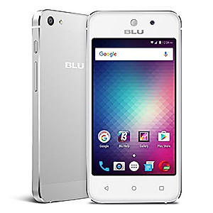 Blu vivo 5 Mini - 4.0" Smartphone Factory unlocked, Aluminum design, Silver