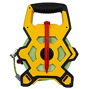 Komelon Contractor LT Tape Measure,Black,200 FT