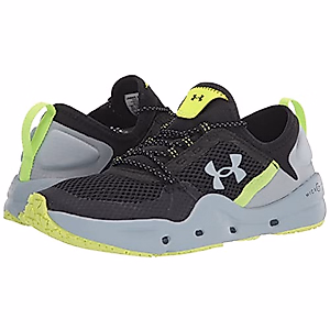 Under Armour Men's Micro G Kilchis, (002) Black/Harbor Blue/Harbor Blue, 8, US