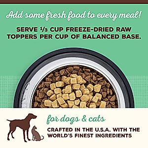 Primal Cupboard Cuts Freeze Dried Raw Cat Food & Dog Food Topper, Grain Free Meal Mixer for Dogs & Cat (Chicken, 3.5 oz)