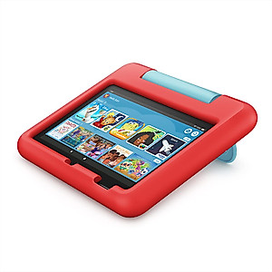 Amazon Kid-Proof Case for Fire 7 tablet (Only compatible with 12th generation tablet, 2022 release) - Red
