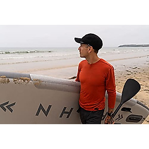 SEALSKINZ | Langham | Waterproof Unisex All Weather Running Cap Hat | Suitable for Outdoor Activities | One Size, Black, V1