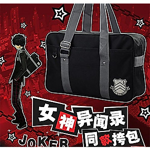 Mikucos Game Persona 5 P5 Joker High School JK Bag Uniform Shoulder Bags