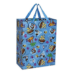 12 Pcs Kids gift bags, Large, Medium and Small Gift Bags Assortment for Birthday, Party Favors, celebrate (Assorted Sizes)