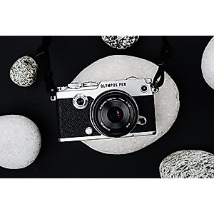 OM SYSTEM OLYMPUS M.Zuiko Digital 17mm F1.8 Black For Micro Four Thirds System Camera, Compact Design, Beautiful Bokeh, Bright